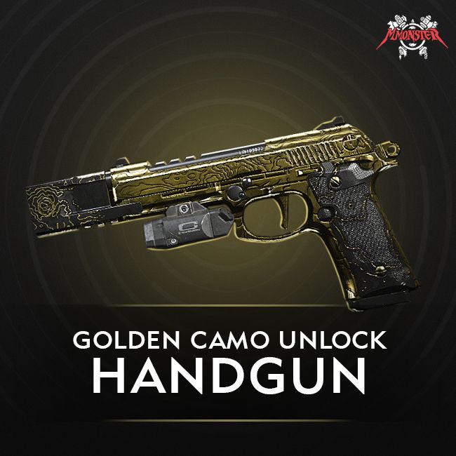 Call of Duty MW Handgun Gold Camo Unlock Boost - CoD Modern Warfare ...