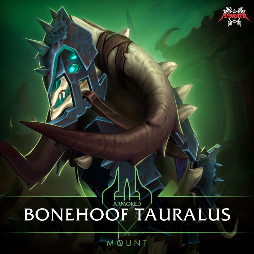 Buy Armored Bonehoof Tauralus Mount Boost | Best WoW Shadowlands Mounts ...